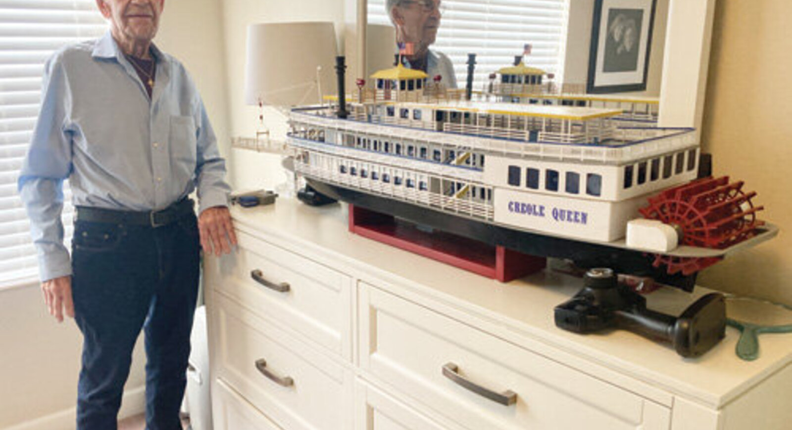 Whatever floats his boat: Jennings resident recognized for his model ...